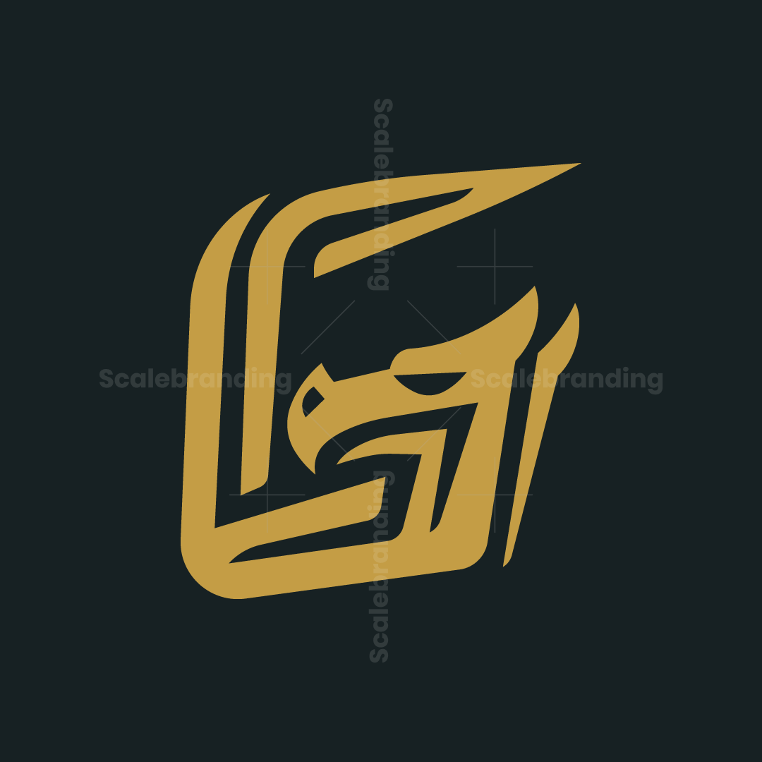 Modern Simple Letter G Dragon Logo | Scalebranding