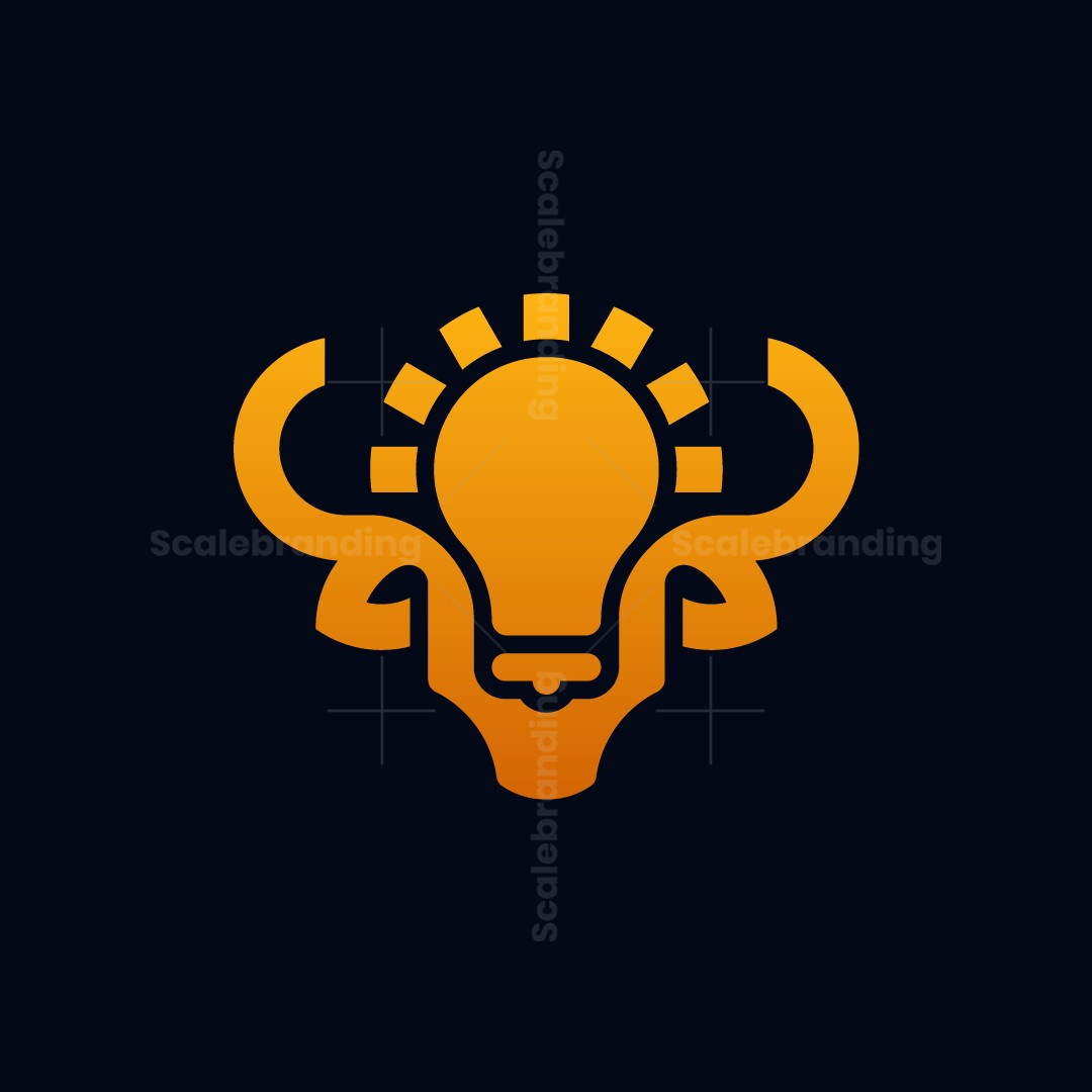 Modern Smart Bull Logo | Scalebranding
