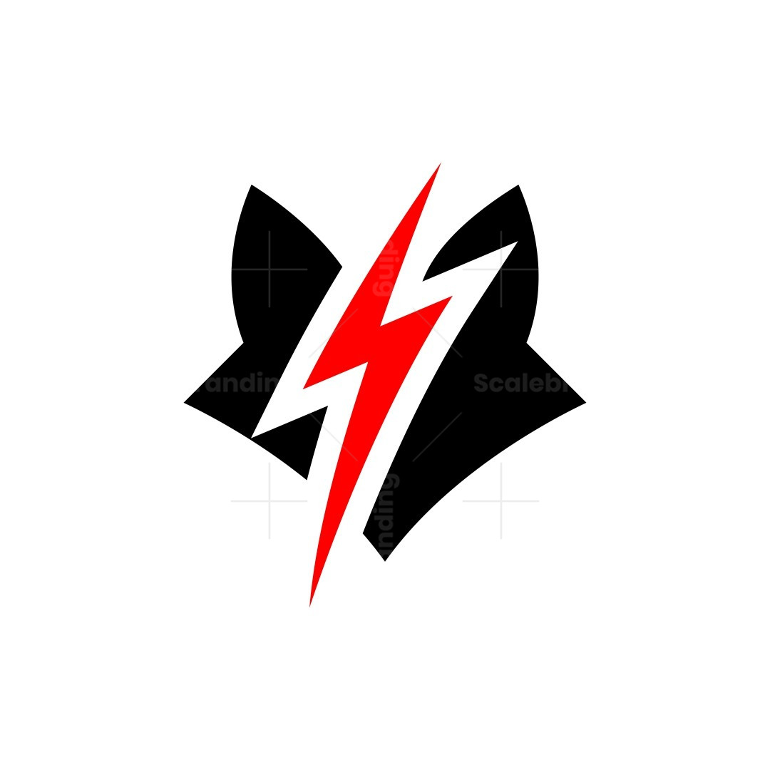 Modern Thunder Fox Logo | Scalebranding