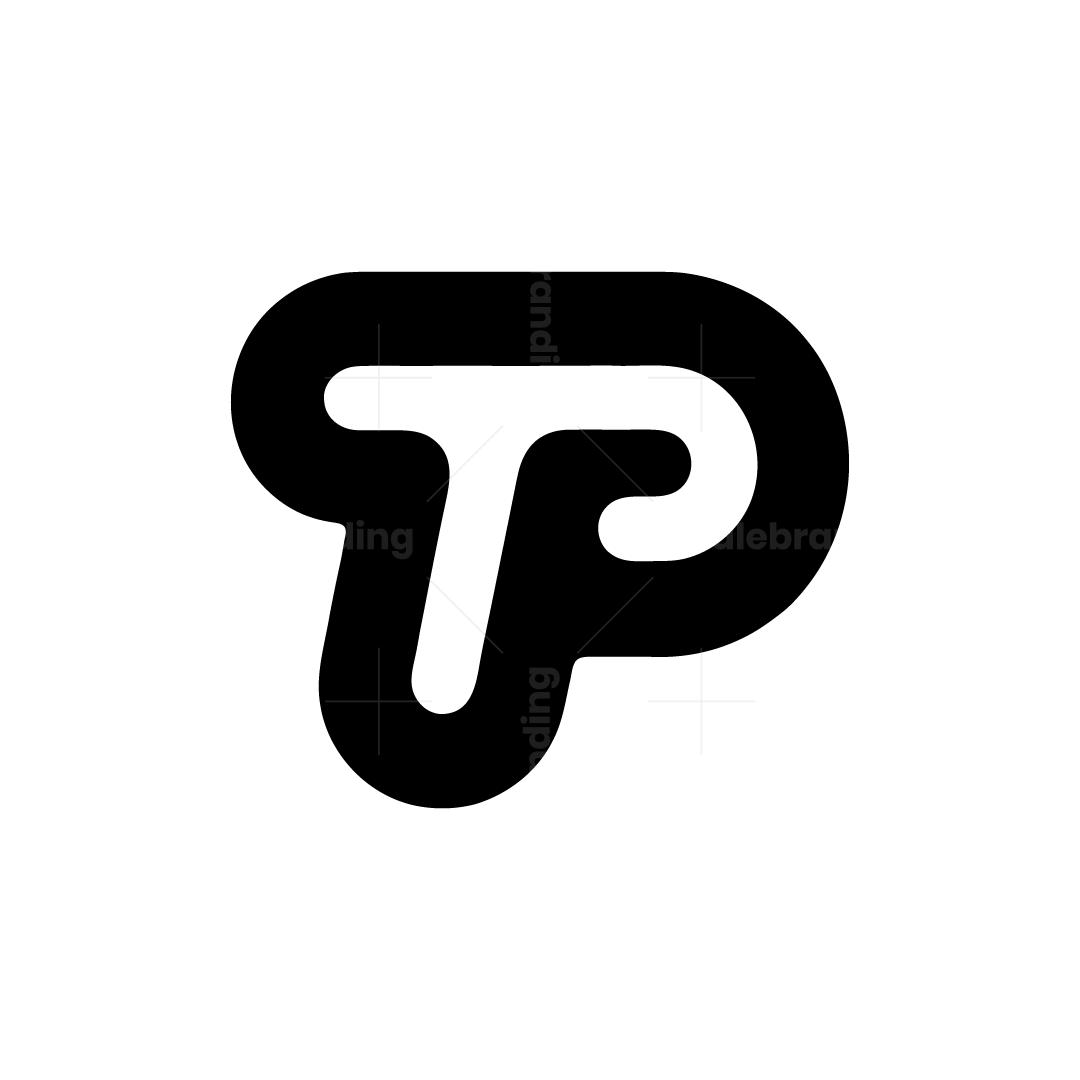 Modern TP Letter Monogram Logo | Scalebranding