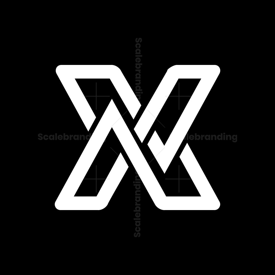 modern unique x logo | Scalebranding