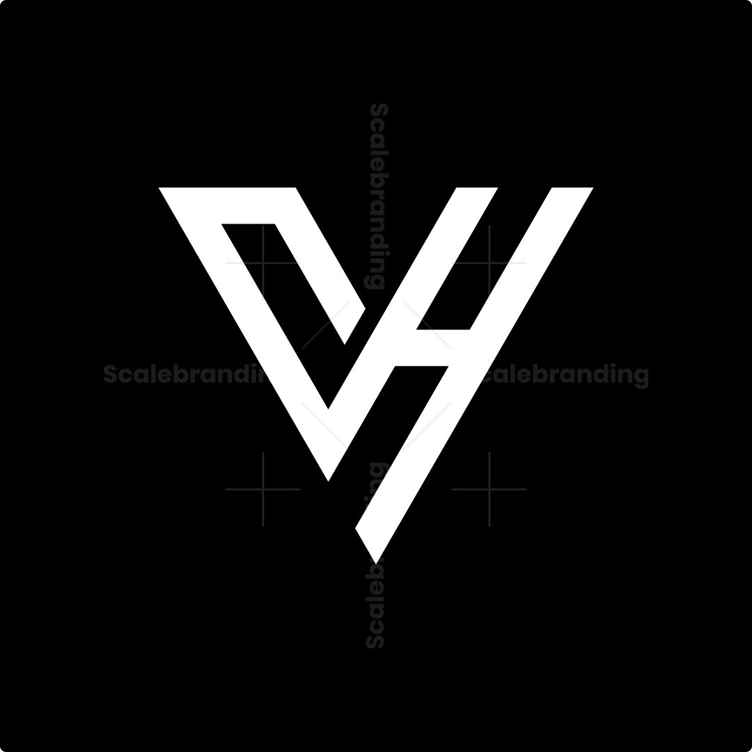 Modern VH HV Letter Logo | Scalebranding