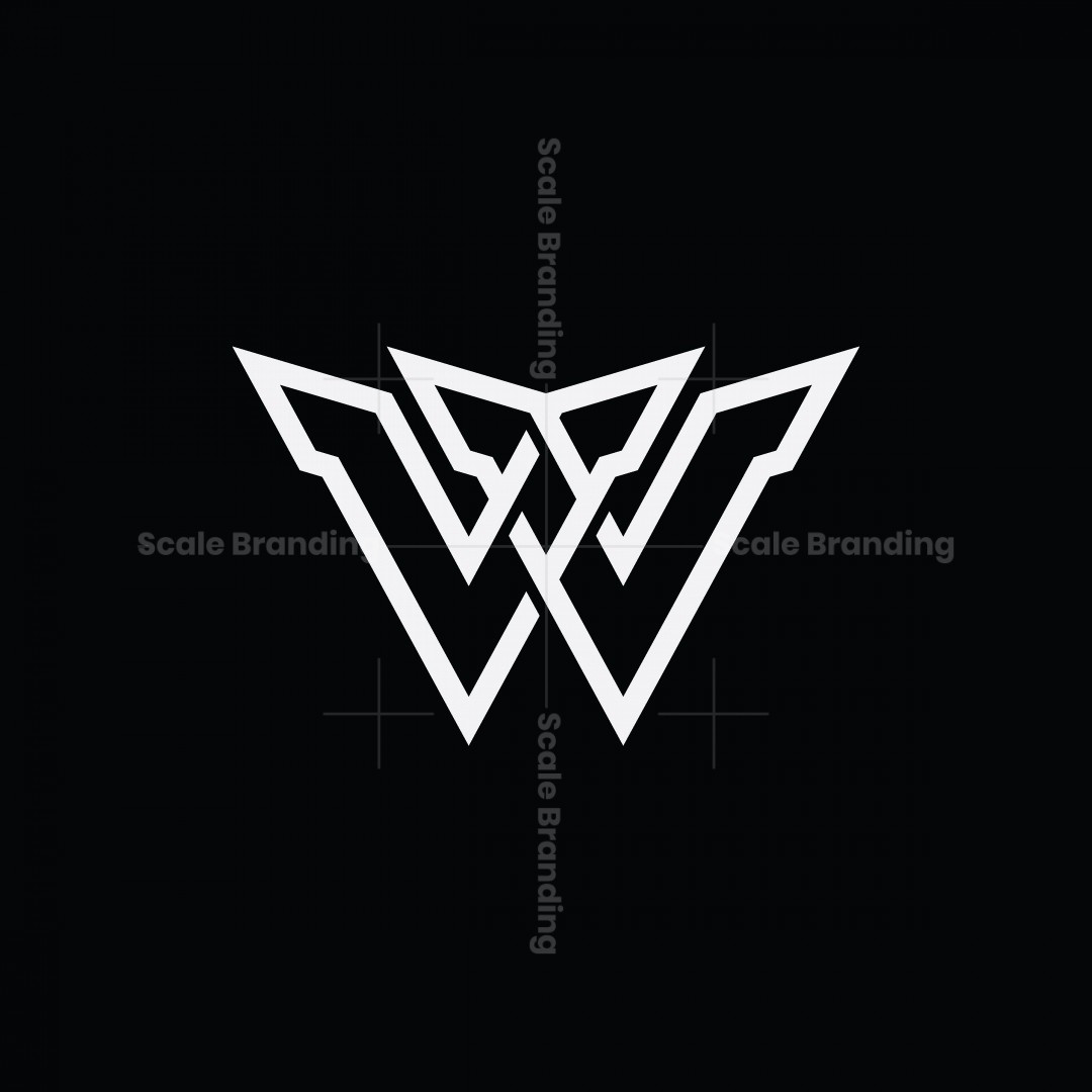 Modern W Or VV Logo | Scalebranding