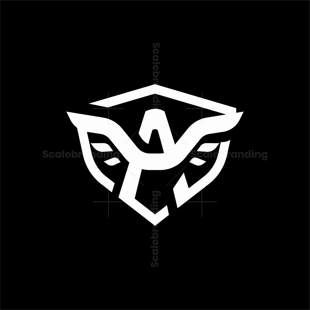 Modern Winged A Letter Shield Logo | Scalebranding