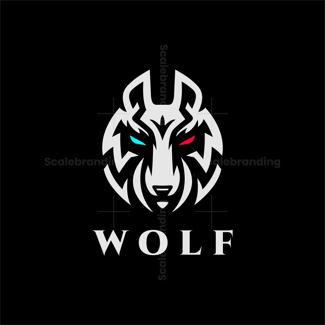 Modern Wolf Head Logo | Scalebranding