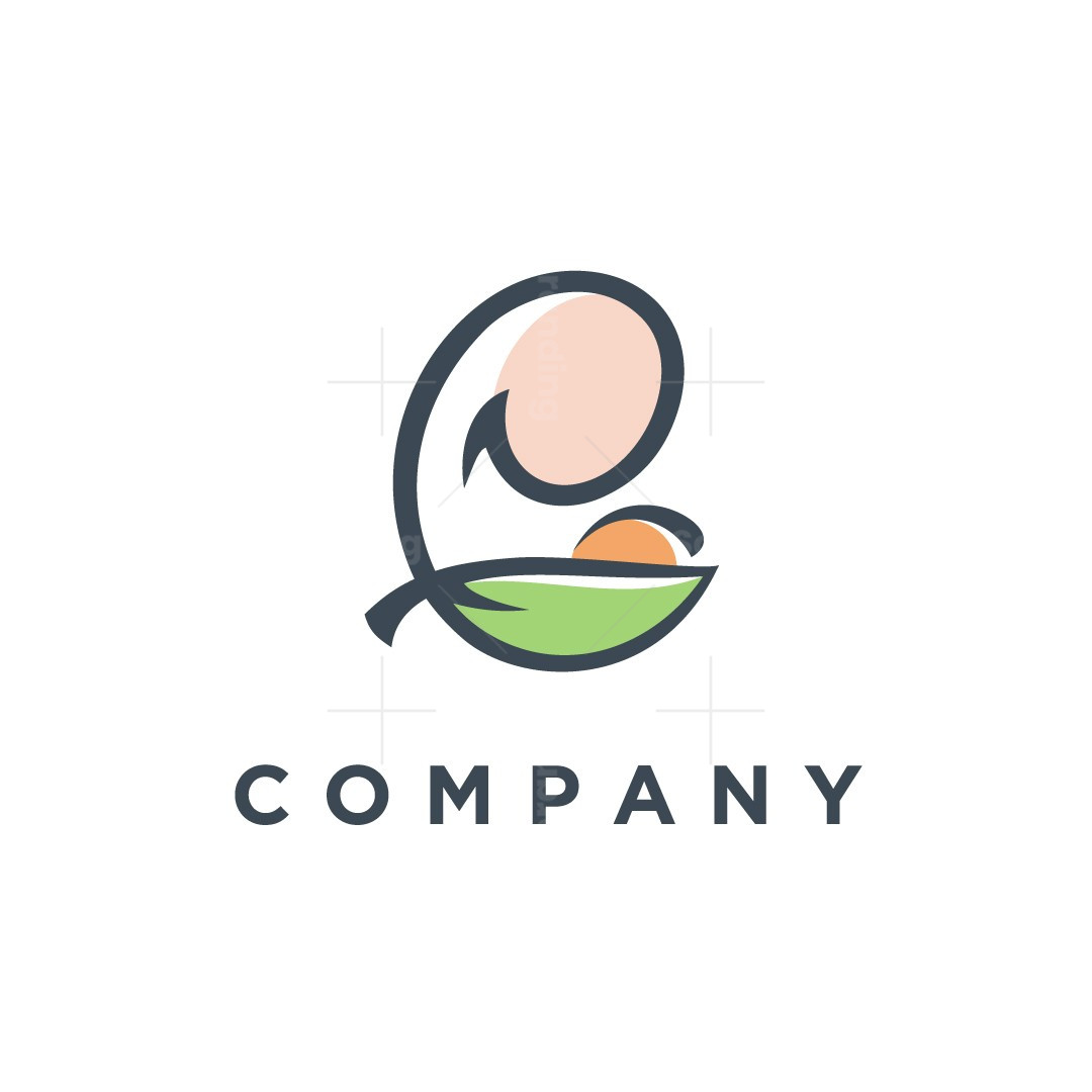 Mom and Baby Nature Logo | Scalebranding