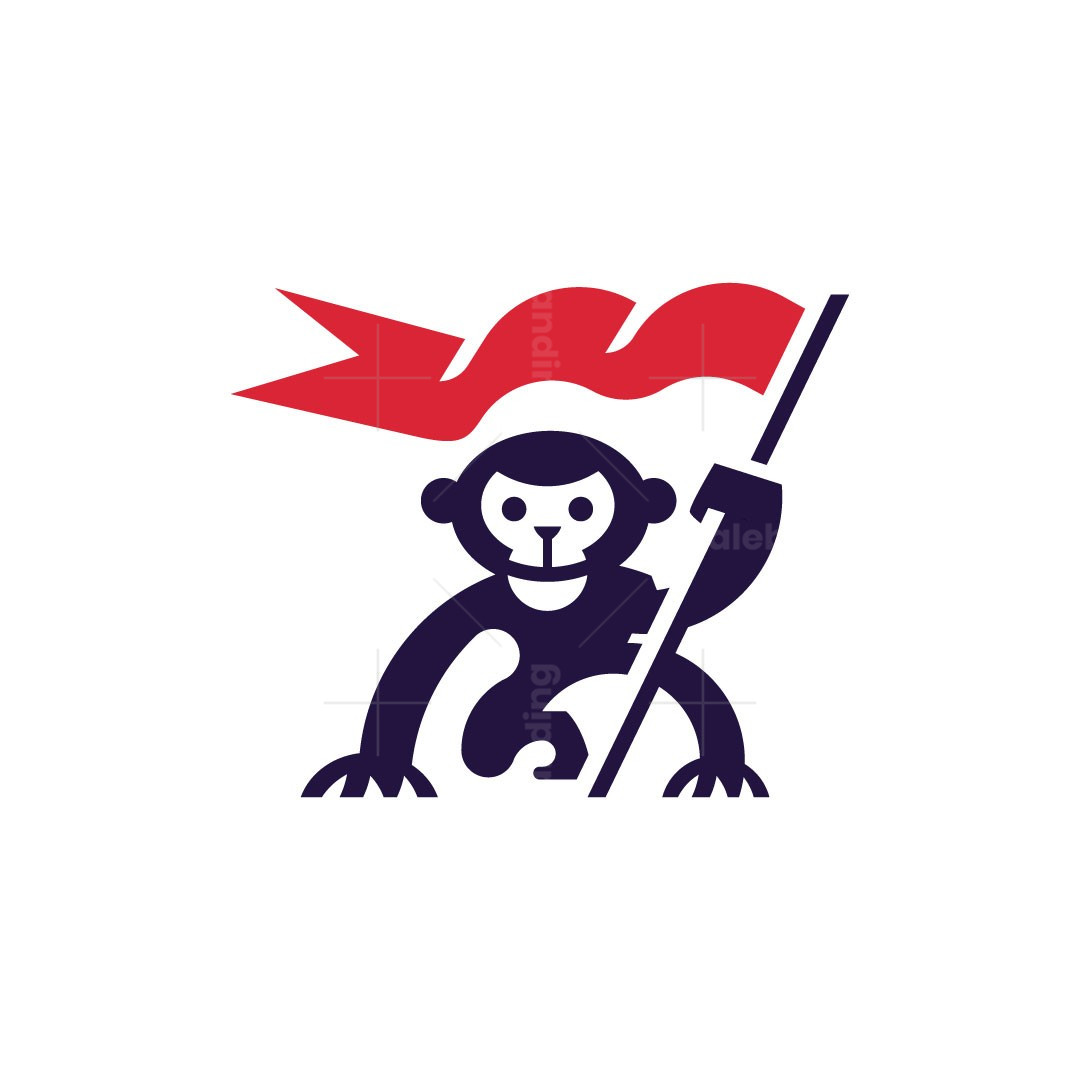 Monkey Flag Logo | Scalebranding