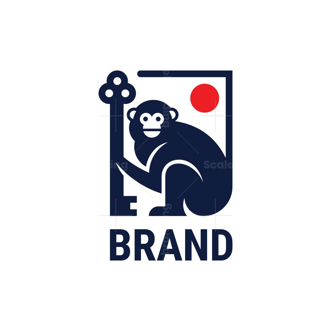 Monkey Key Logo | Scalebranding