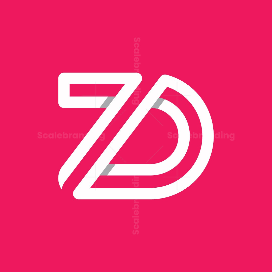 Monogram Letter ZD Logo | Scalebranding