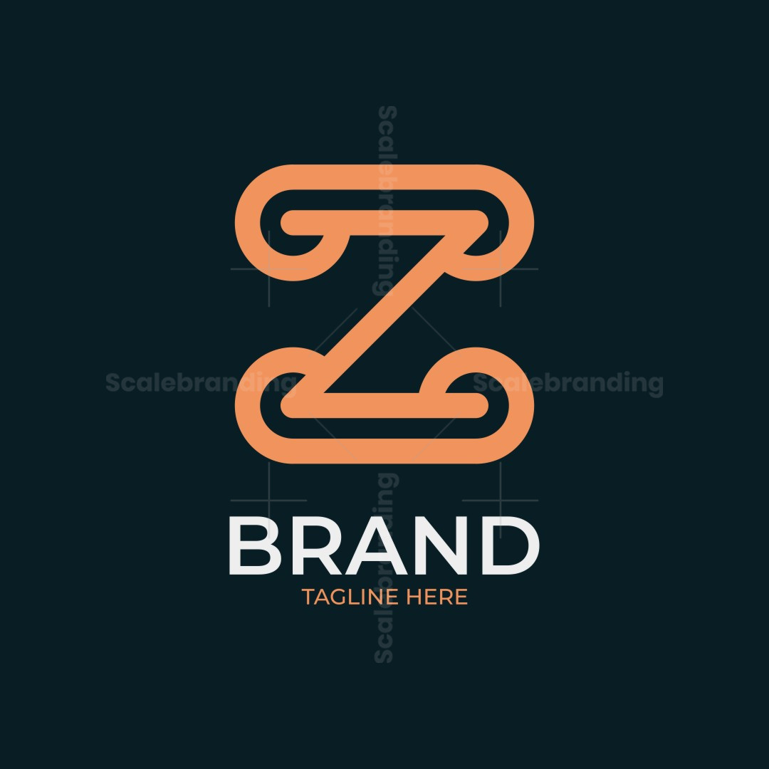 Monoline letter Z logo | Scalebranding
