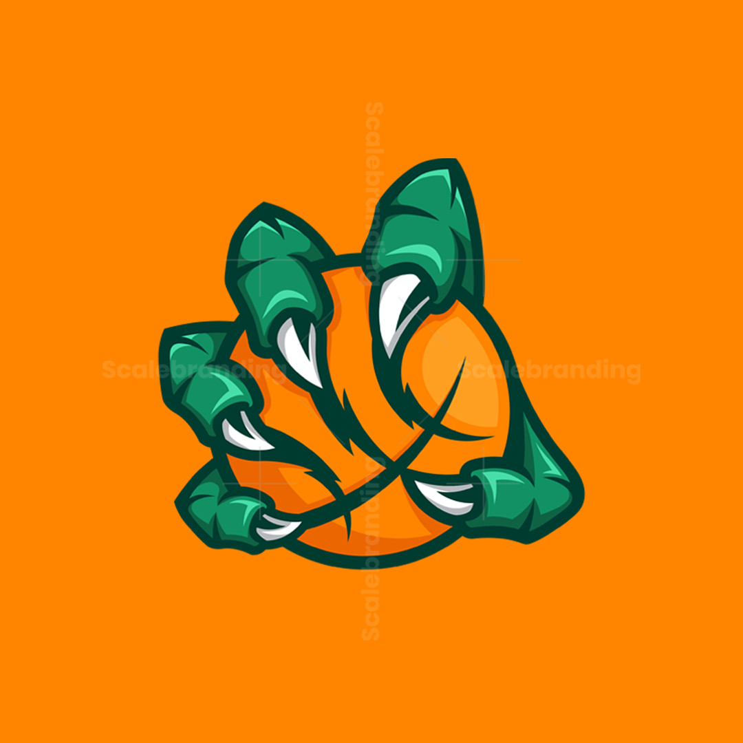 Monster Hand Claws Basketball Logo | Scalebranding
