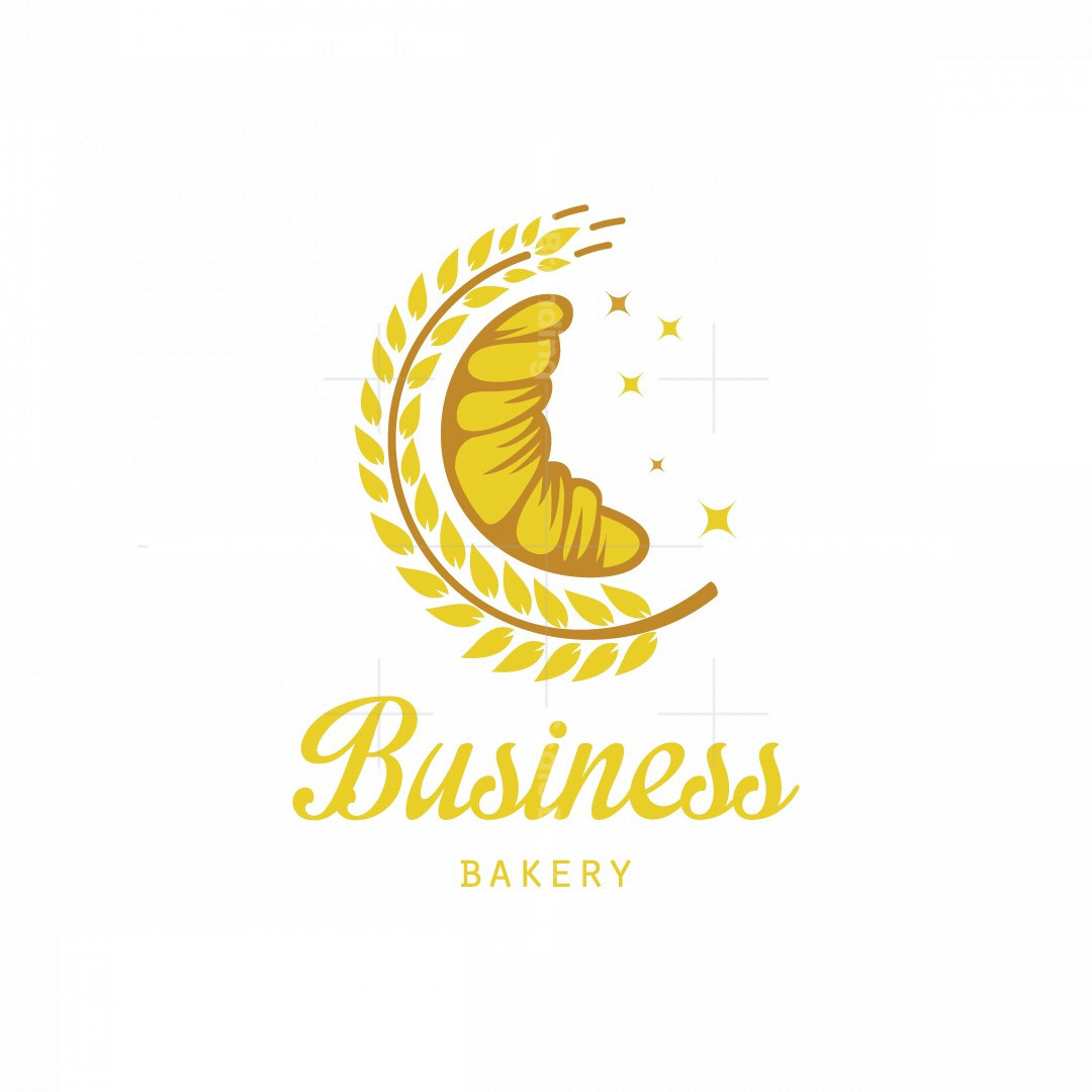 Moon Bakery Pictorial Logo | Scalebranding