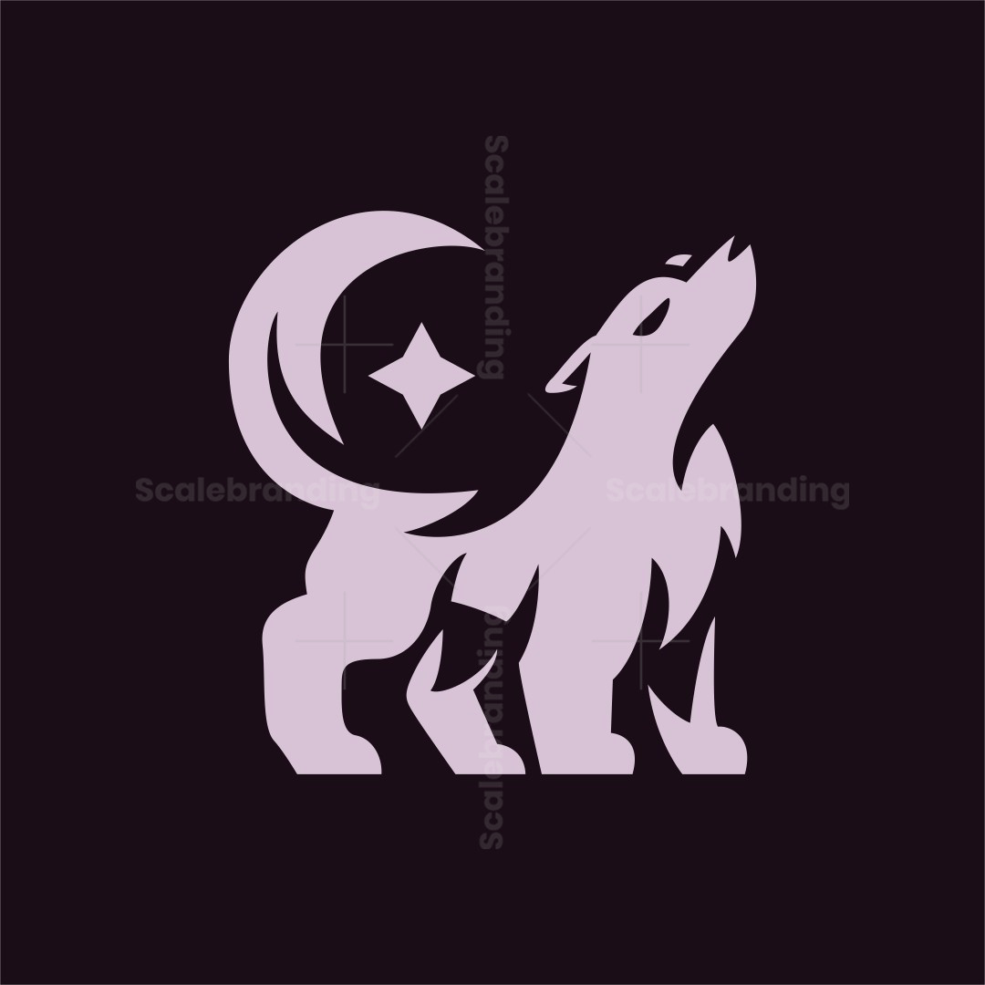 Moon Wolf Logo | Scalebranding