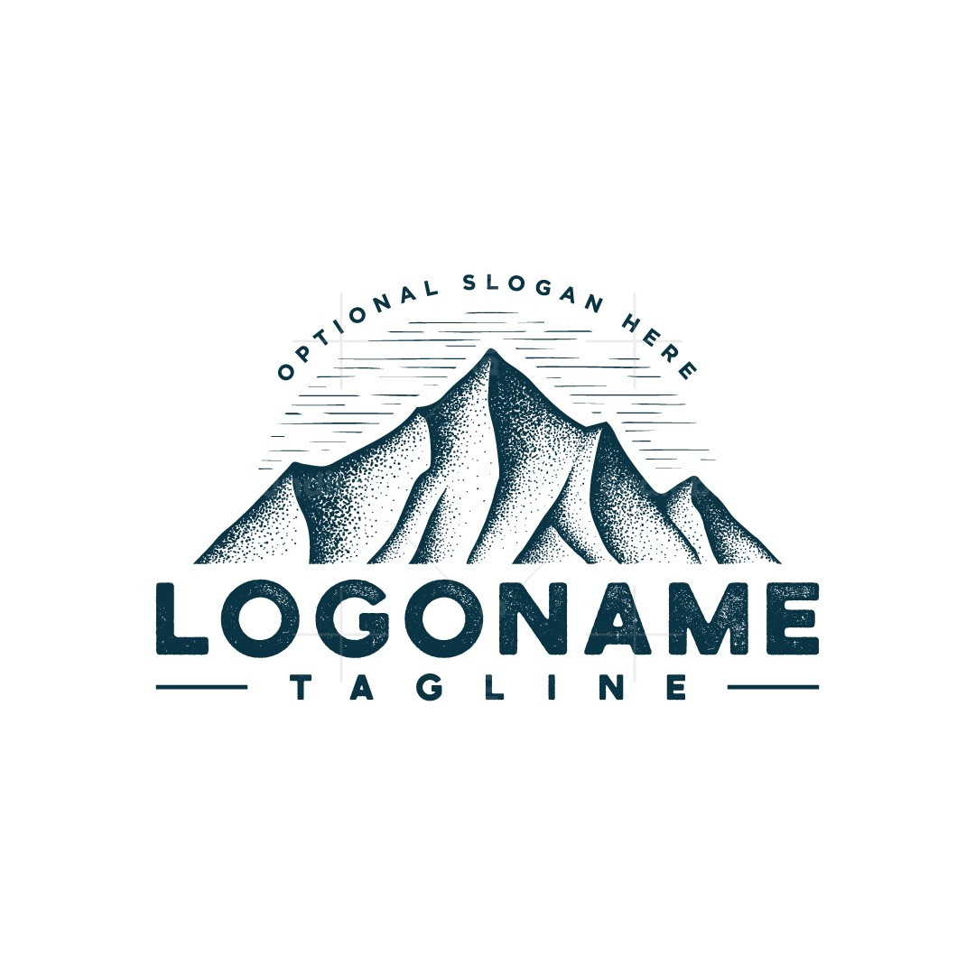 Mountain Peak Logo Name Download Peak Mountain Logo Design. Unique