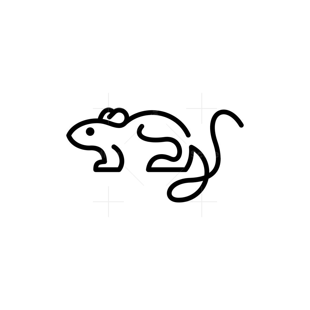 Mouse Line Logo | Scalebranding