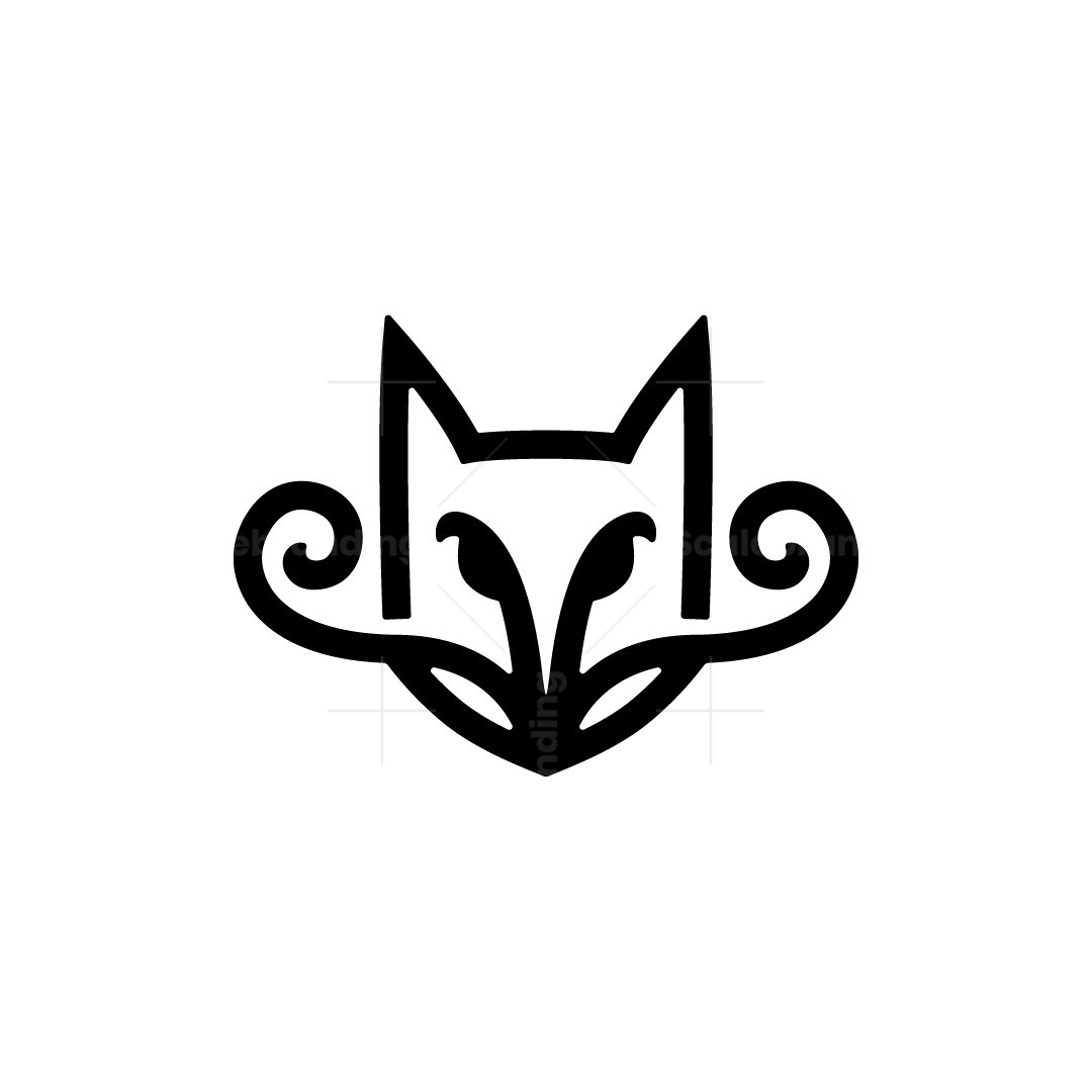Moustache Fox logo | Scalebranding