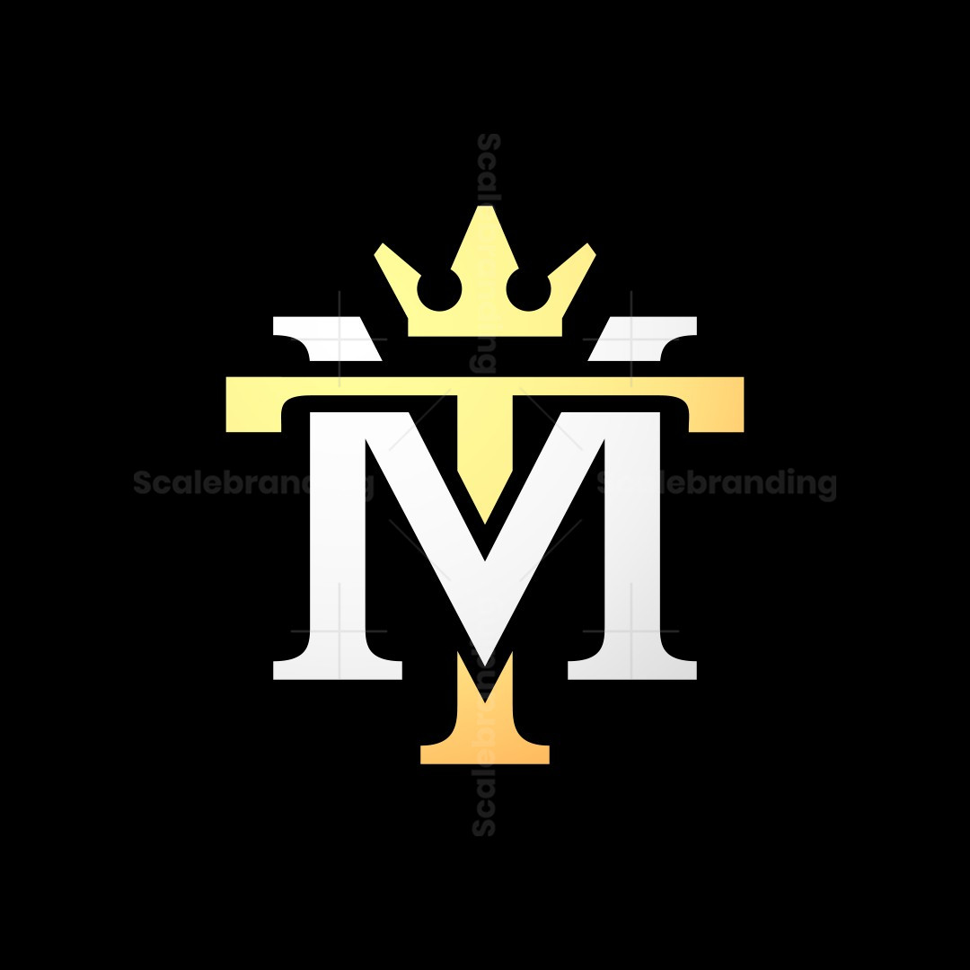 MT TM gold silver letters Logo | Scalebranding