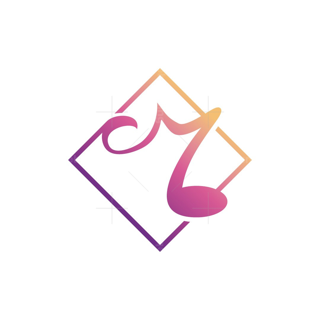 Music Note M Letter Logo | Scalebranding