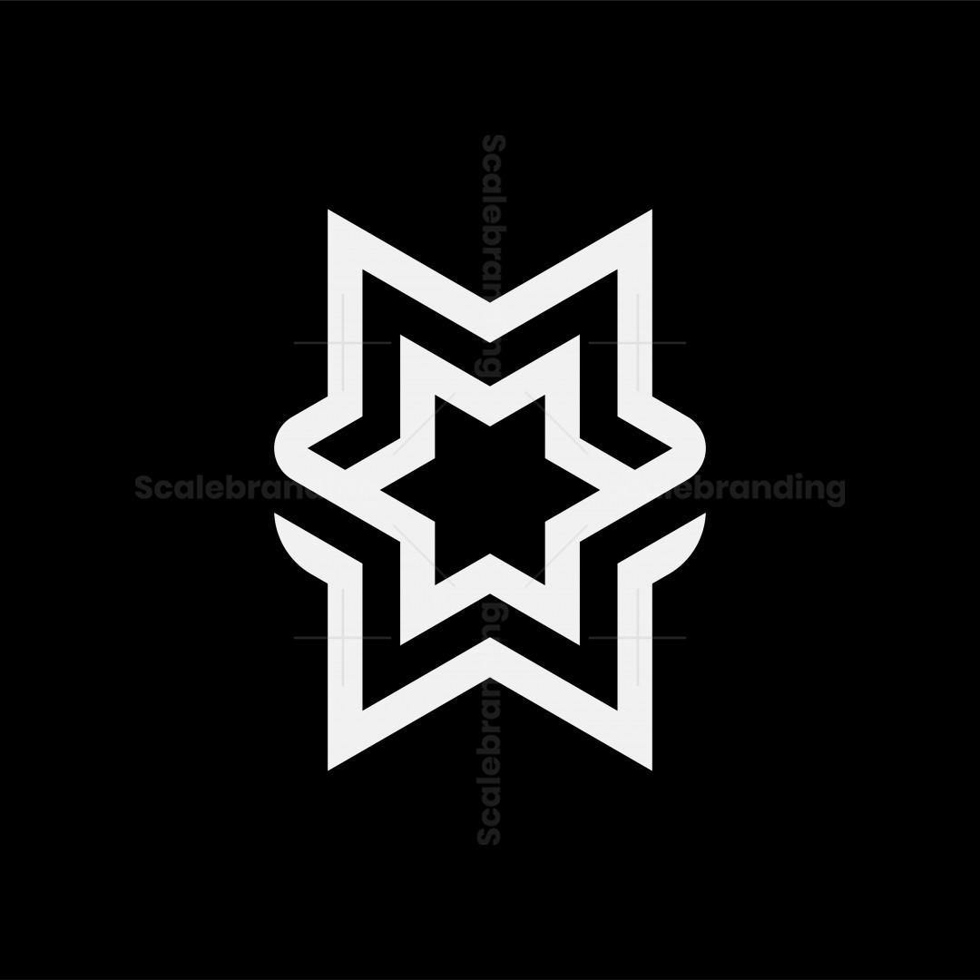 MW or WM star logo | Scalebranding