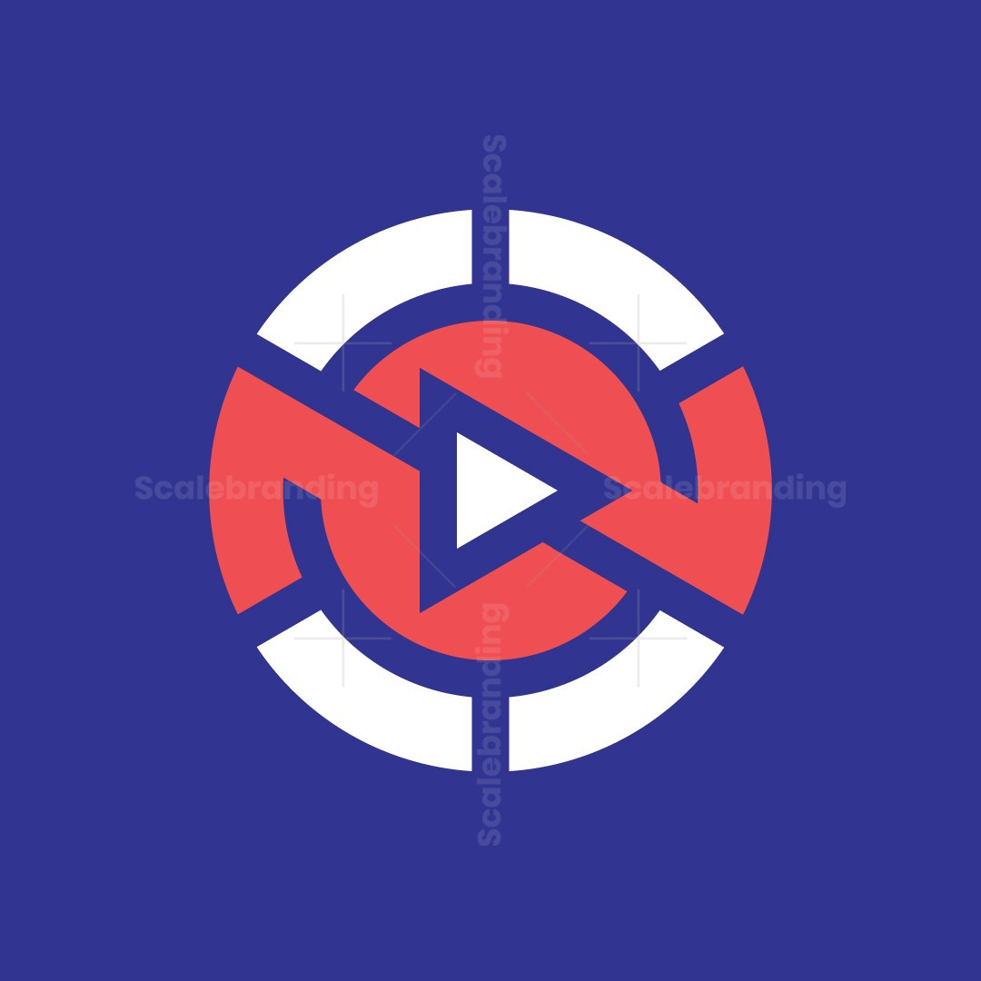 N Play Button Logo | Scalebranding