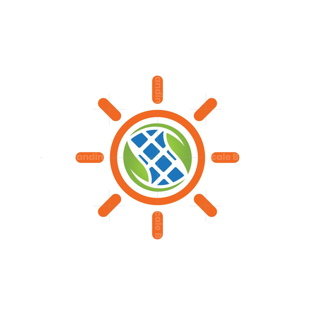 Natural Energy Logo Sun Logo | Scalebranding