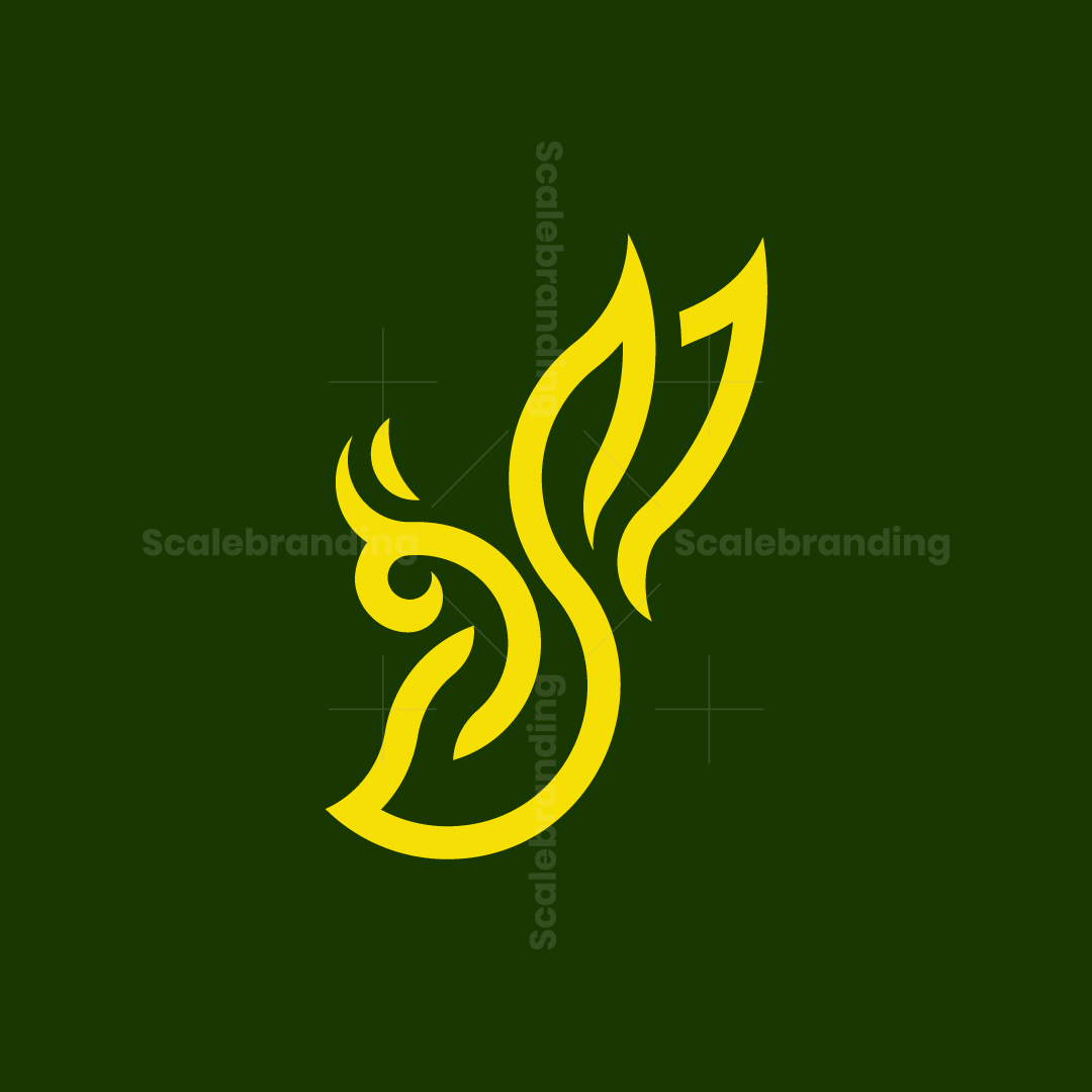 Natural Leaf Bee Mark Logo | Scalebranding