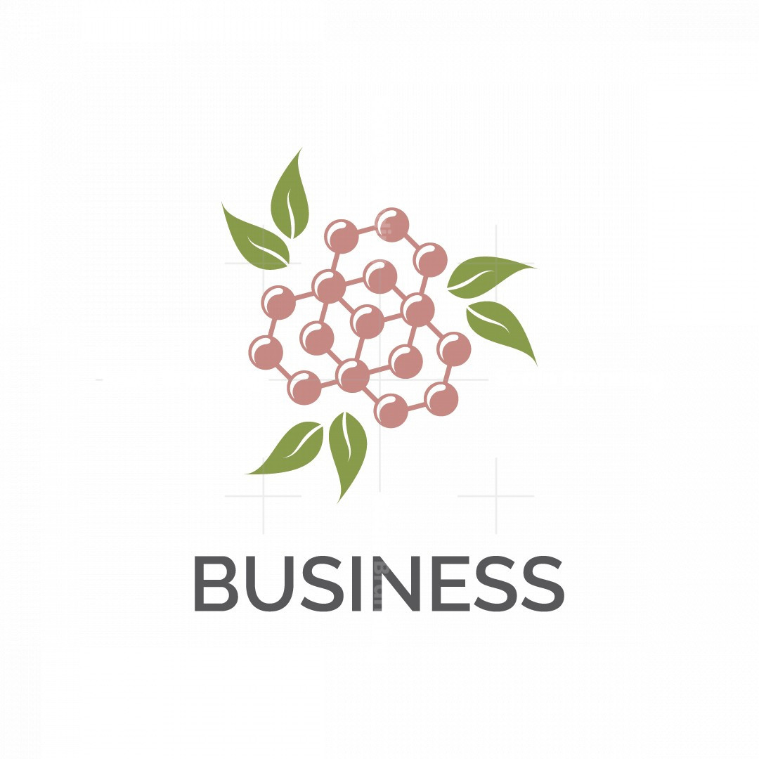 Natural Organic Formula Symbol Logo | Scalebranding