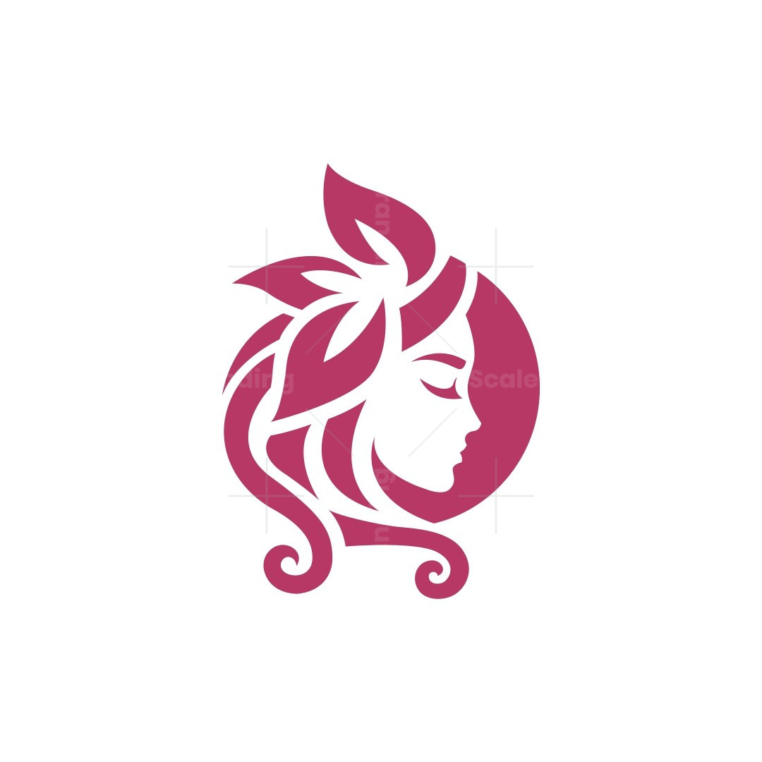 Nature Beauty Woman Logo | Scalebranding