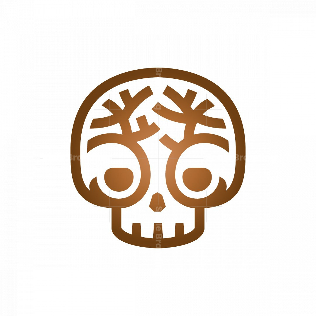 Nature Tree Skull Logo Skeleton Head Logo | Scalebranding