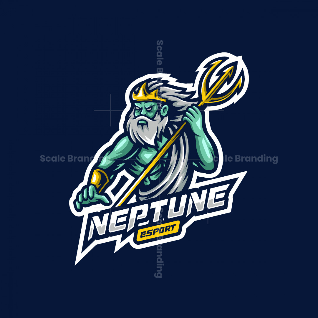 Neptune Esport Mascot Logo | Scalebranding