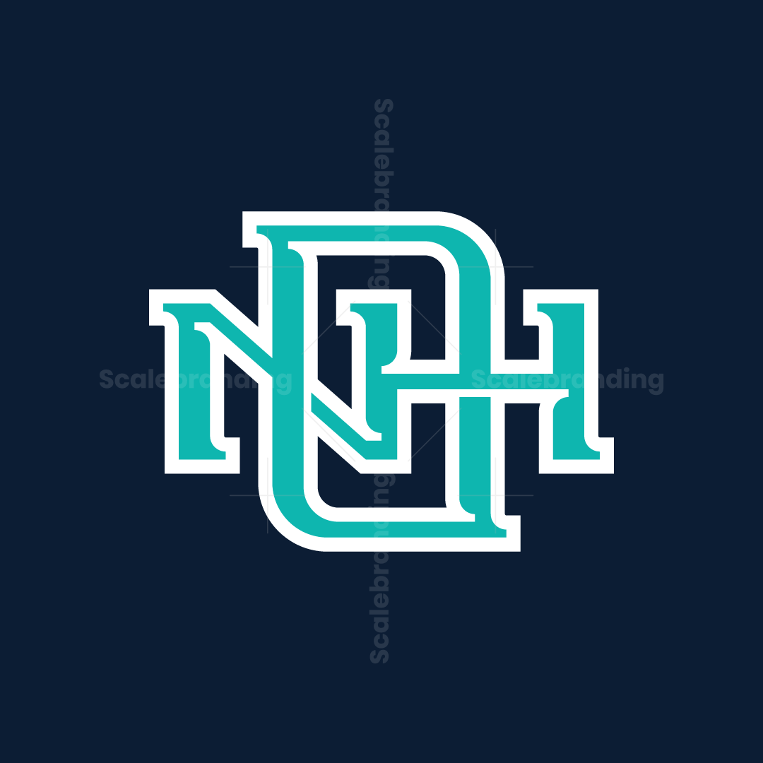 Letter N H O Monogram Mark Logo | Scalebranding