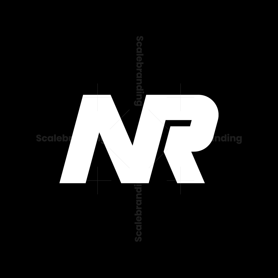 Letters MR or NR Logo | Scalebranding