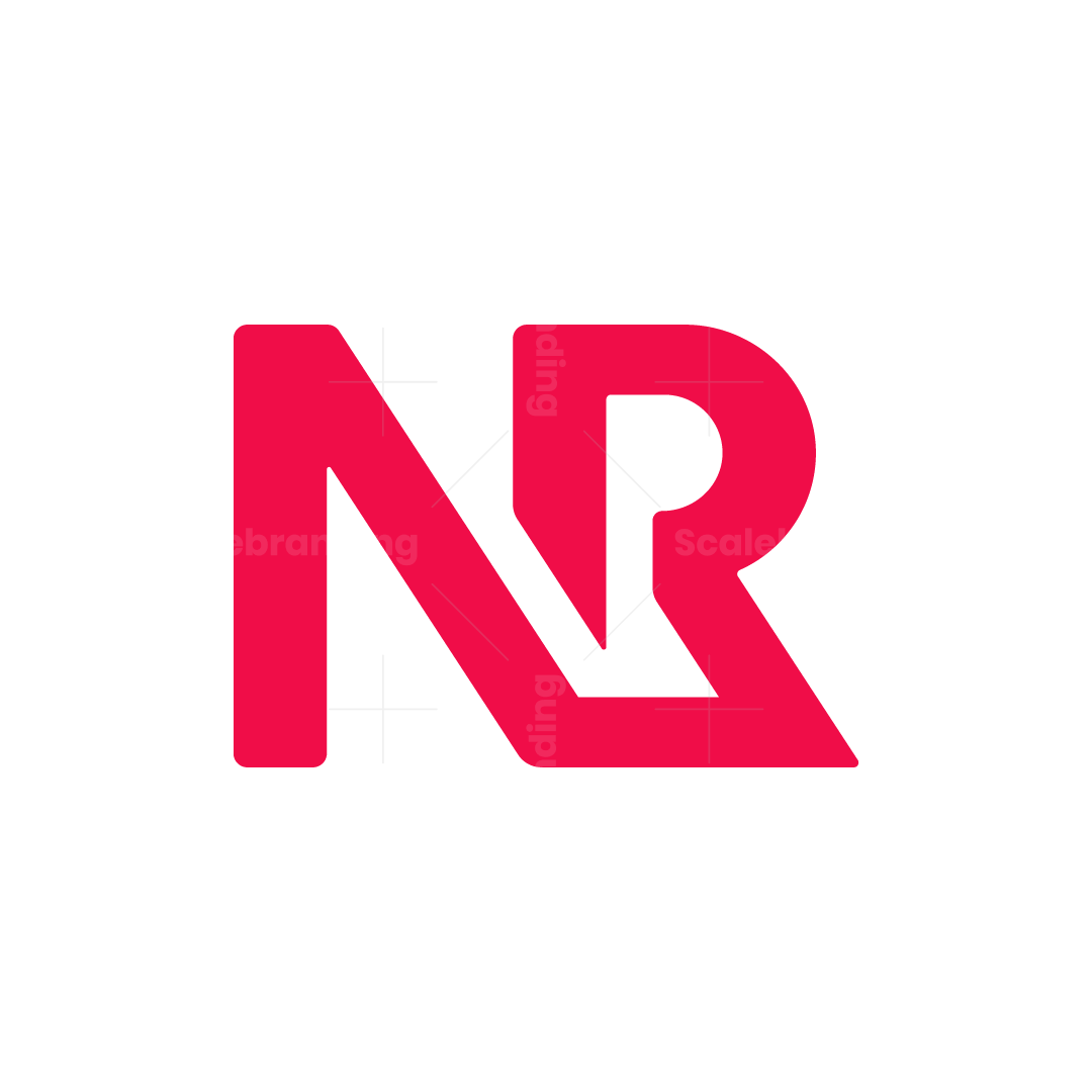 Letters NR RN Monogram Logo | Scalebranding