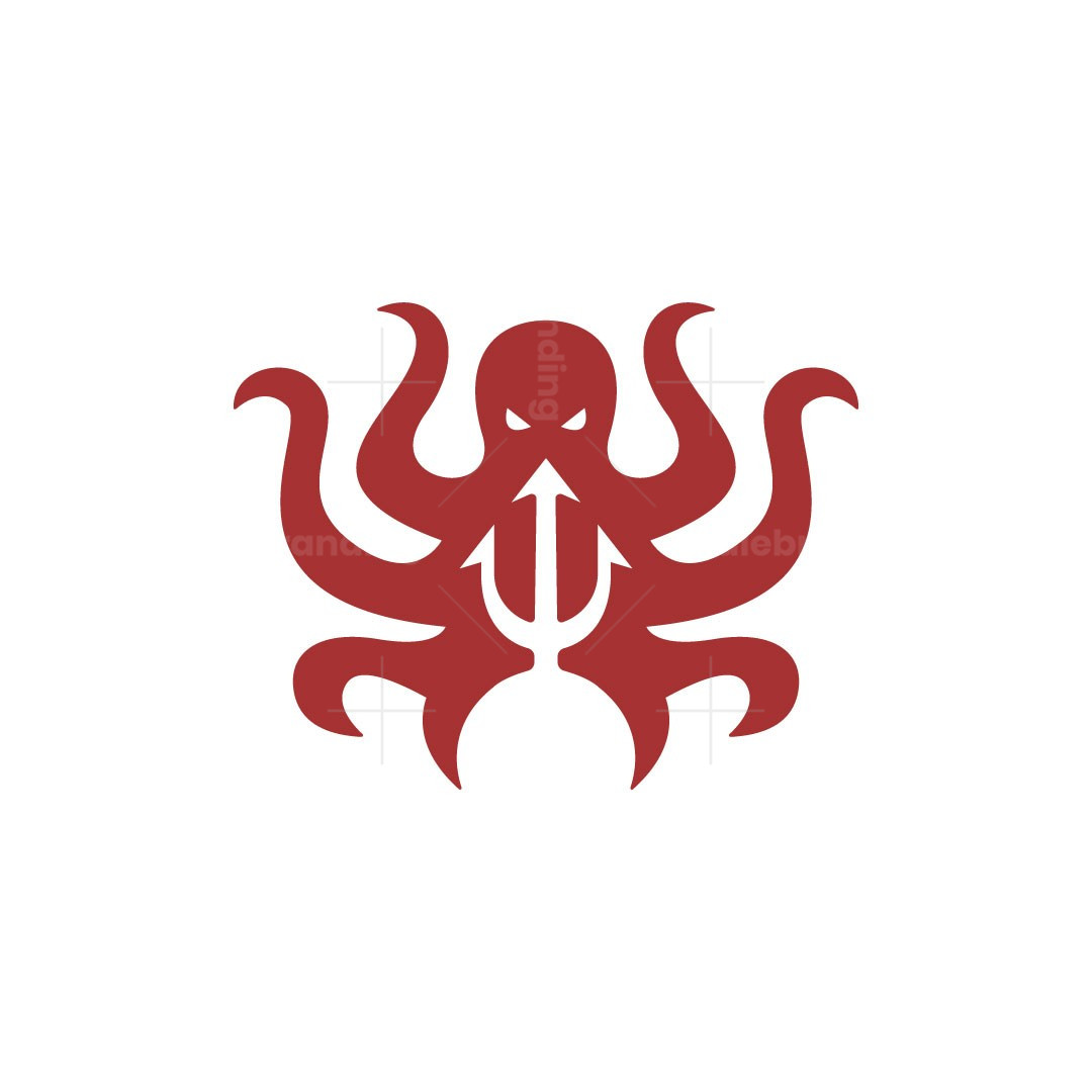 Octopus trident logo | Scalebranding