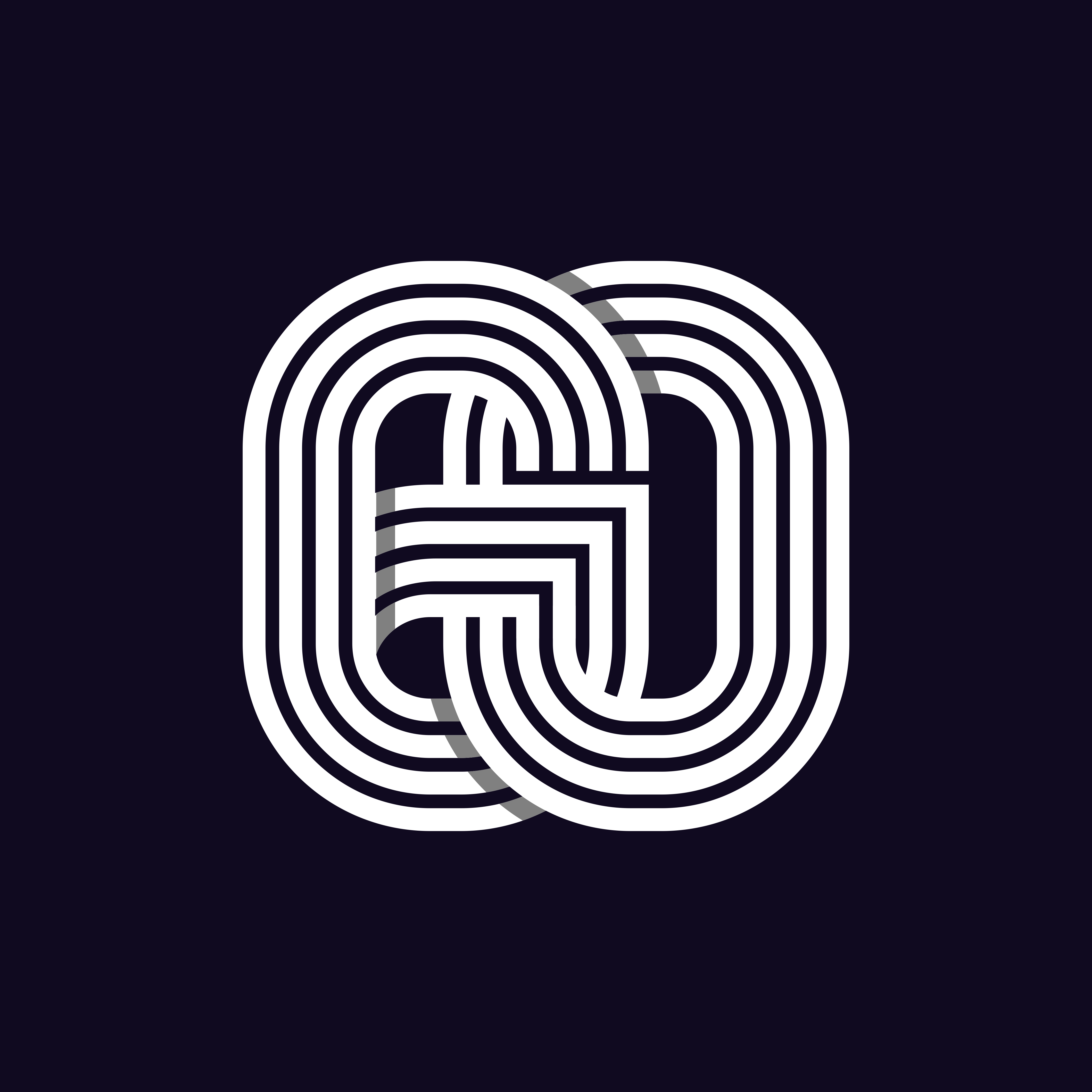 Letter GO Initial OG Typography Logo | Scalebranding