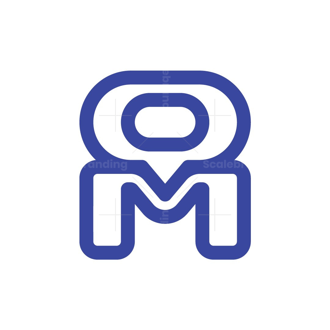 OM or MO Chat logo | Scalebranding