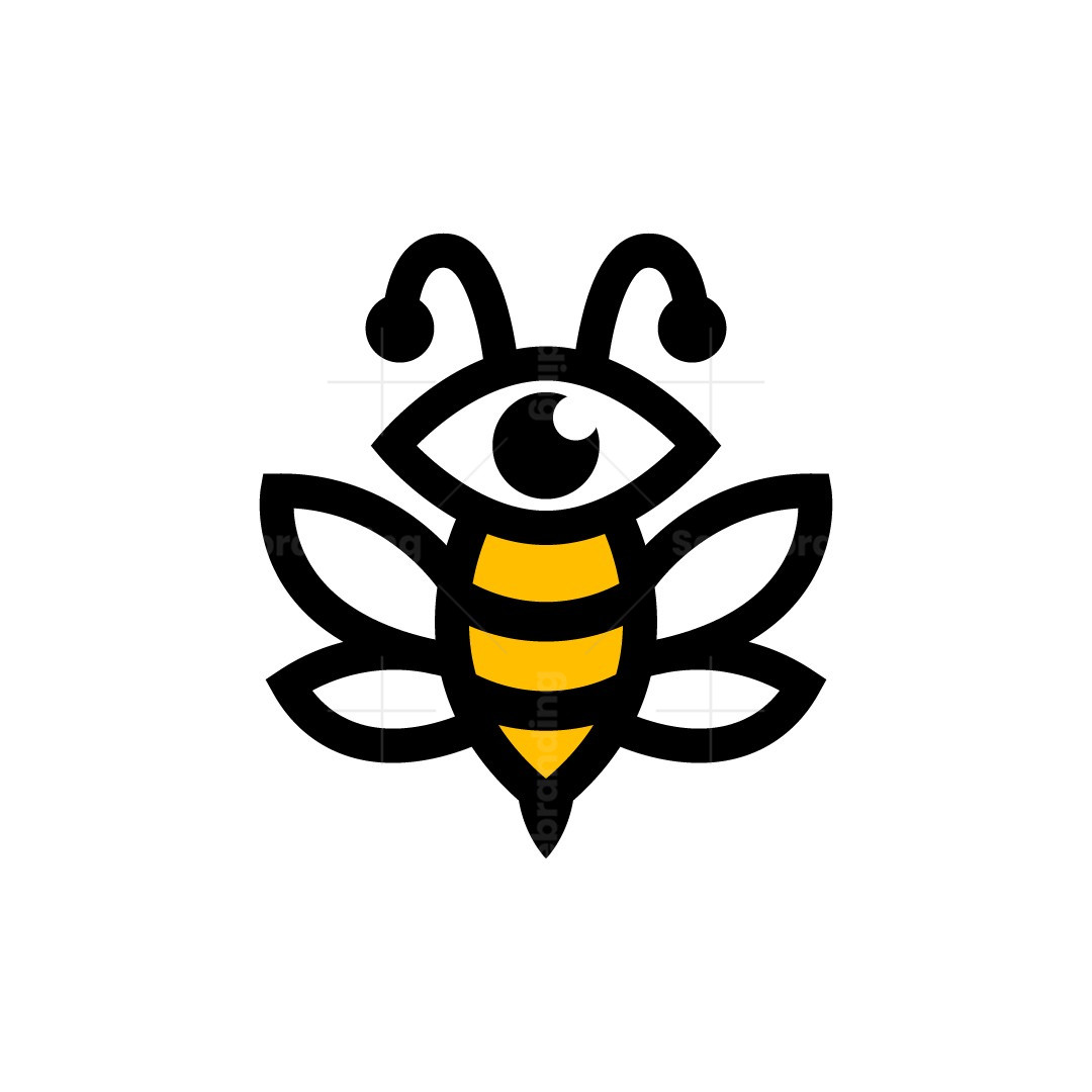One Eyed Bee Logo | Scalebranding