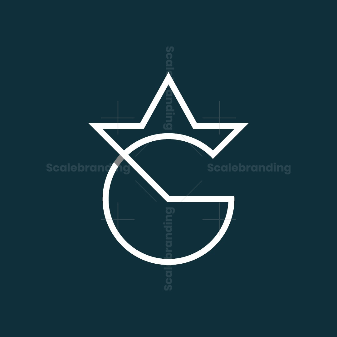 One Line Letter G King Logo | Scalebranding