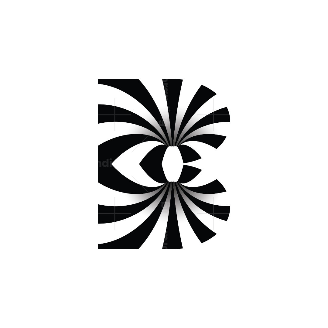 Optical Illusion B Logo | Scalebranding