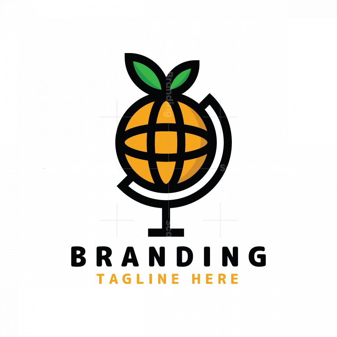 Orange Globe Logo | Scalebranding
