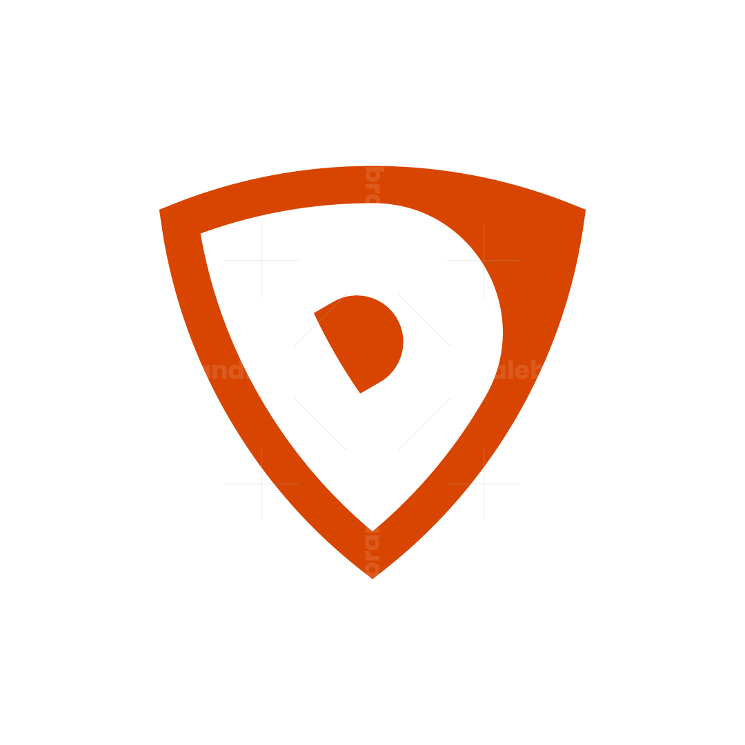Letter D Shield Security Logo | Scalebranding