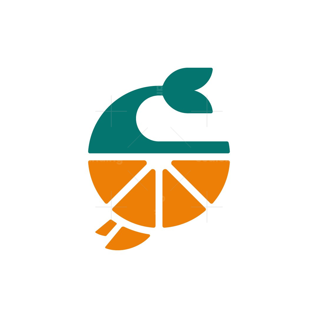 Orange Whale Logo | Scalebranding