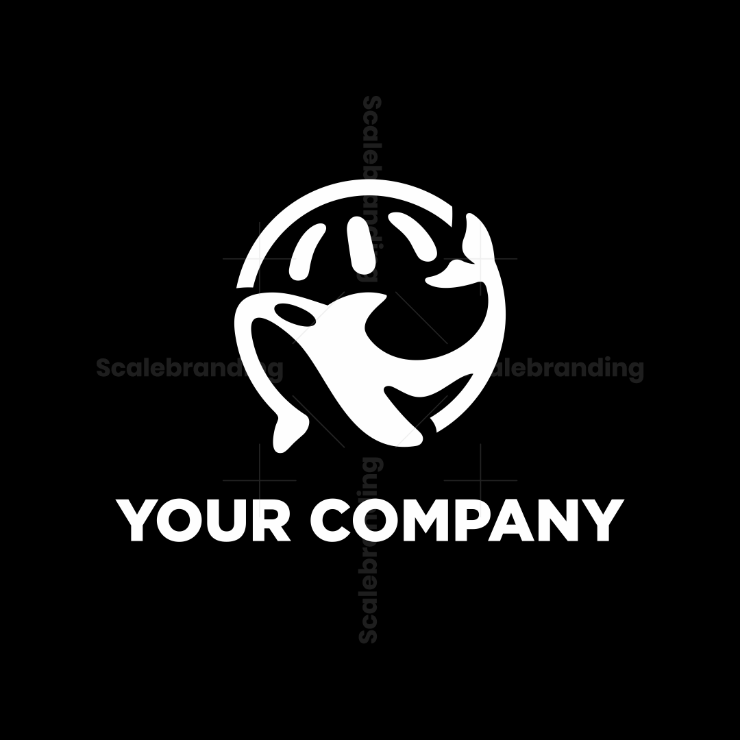 Orca Wiffle ball simple logo | Scalebranding