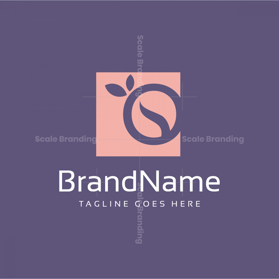 Organic O Letter Logo | Scalebranding