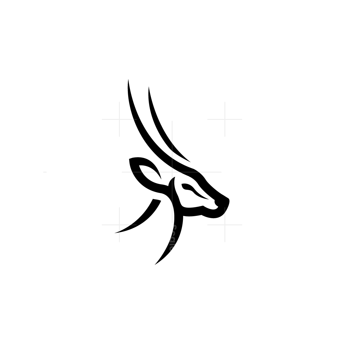 Oryx Logo Oryx Head Logo | Scalebranding