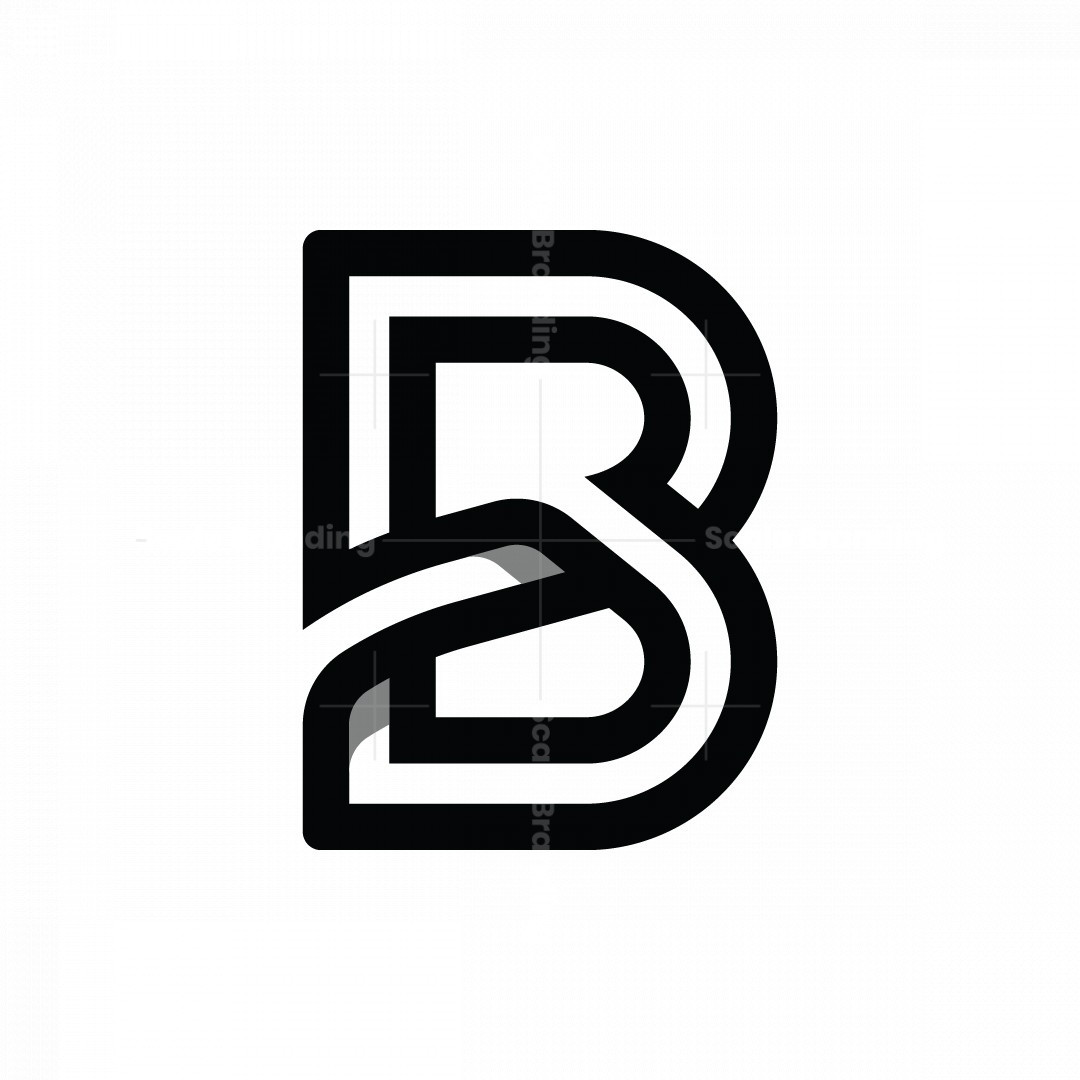 Overlapping Letter B Logo | Scalebranding