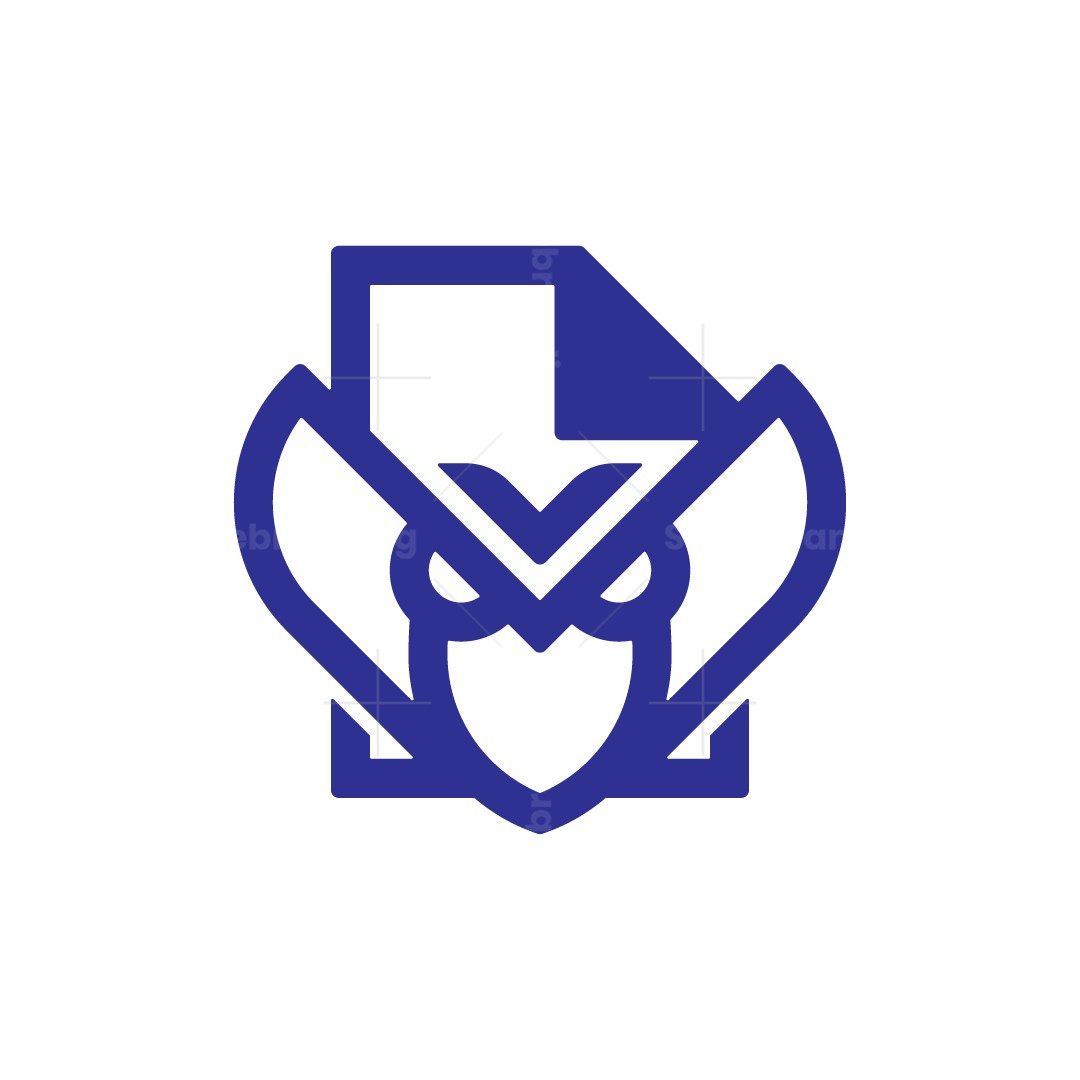 Owl Document Logo | Scalebranding