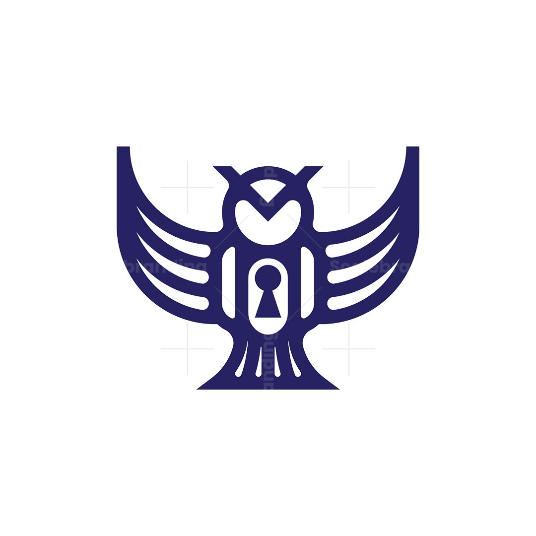 Owl Lock Logo | Scalebranding