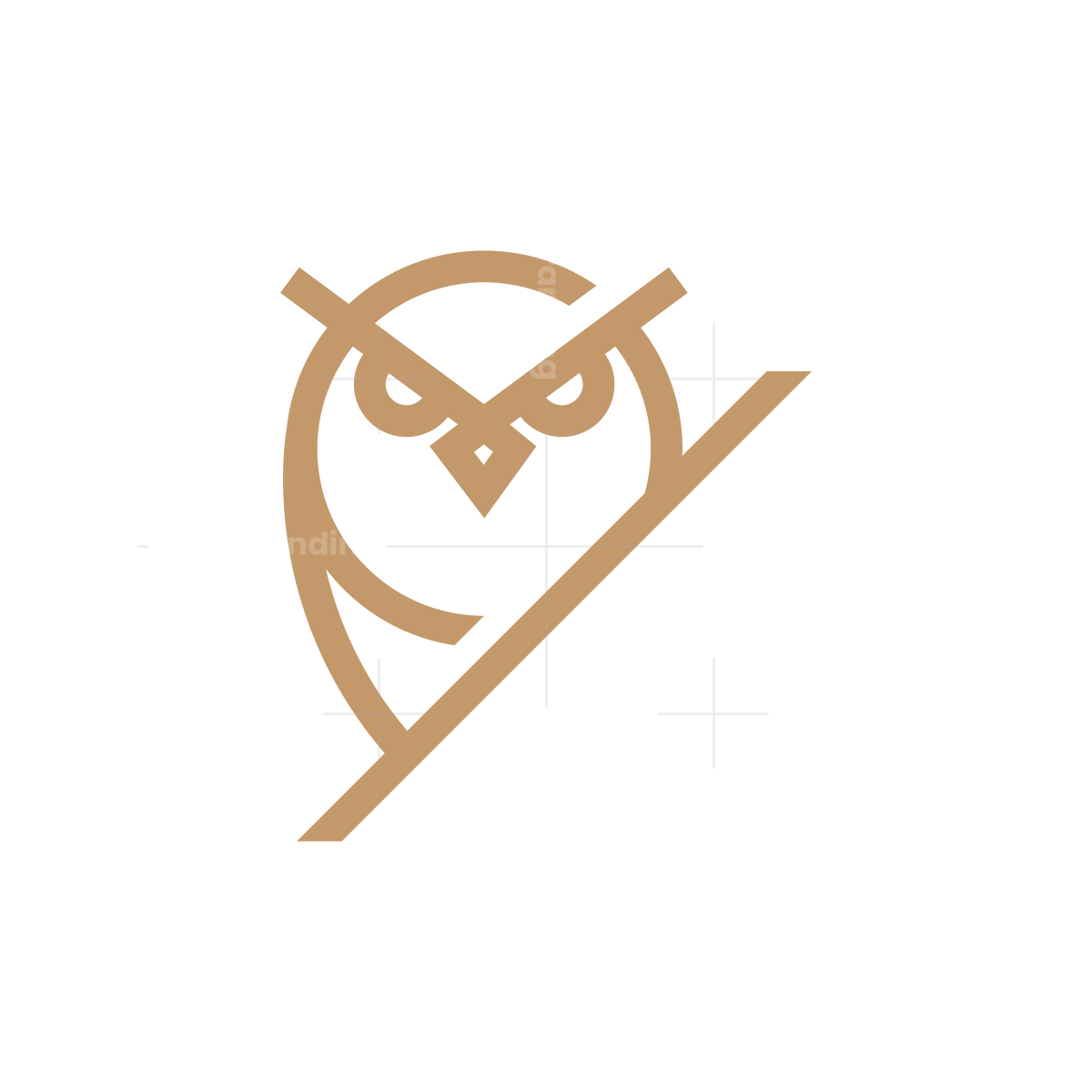 Owl Logo Angry Owl Logo | Scalebranding