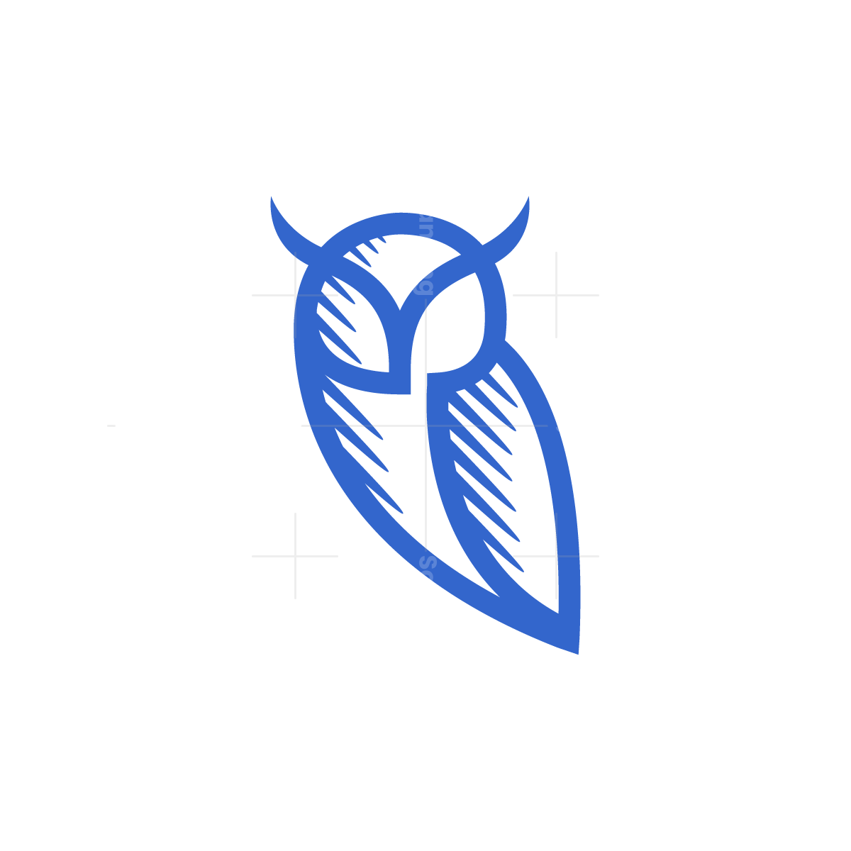 Owl Logo Blue Owl Logo | Scalebranding